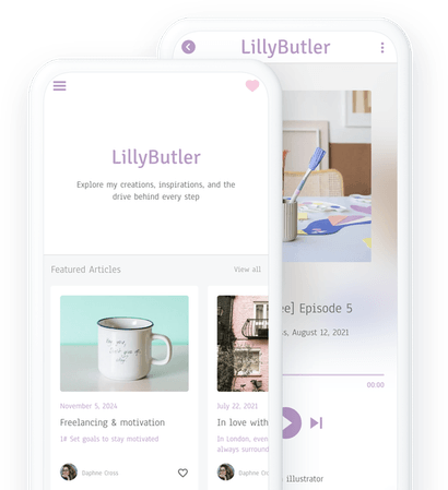 Get Started! Choose your App template to build your App.